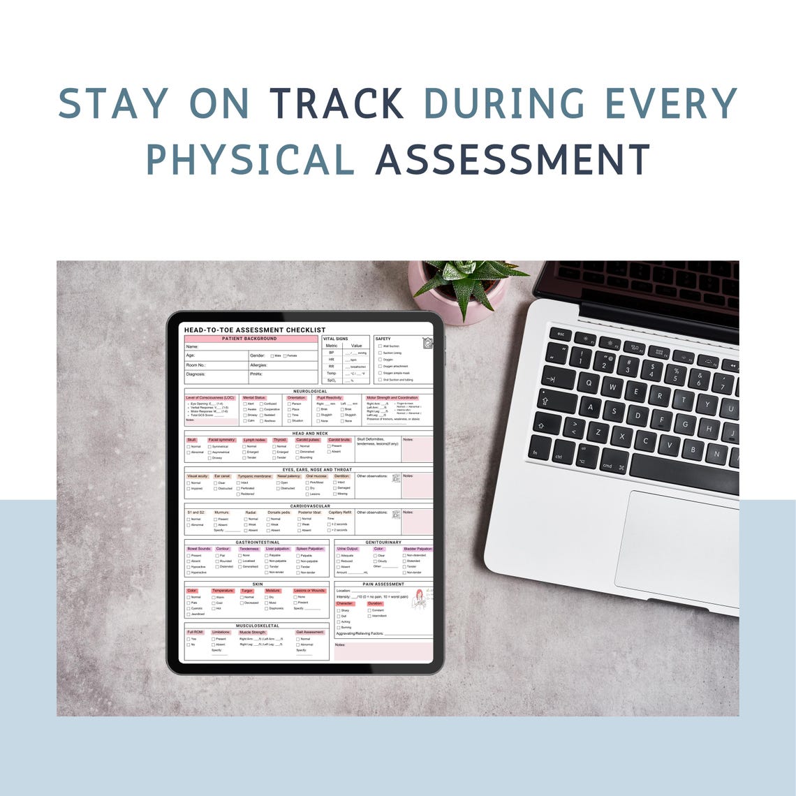 Head to Toe Assessment, Head to Toe Assessment Primary Care, Head to ...
