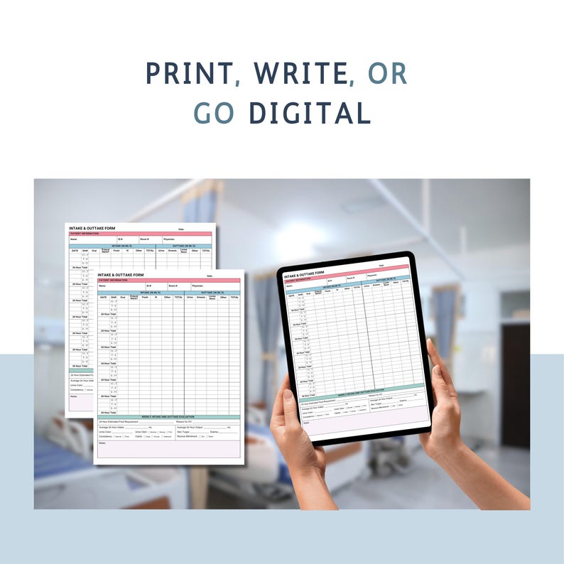 Patient Intake Form, Medical Form, Medical Homecare Forms, Client ...