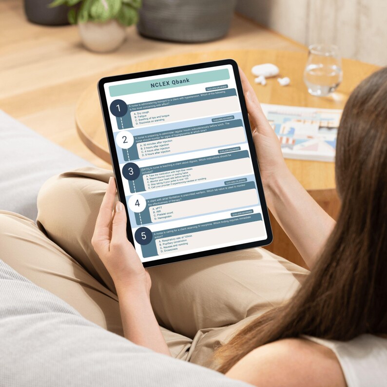 NCLEX RN Question Bank: 250+ Practice Questions & Rationales (PDF ...