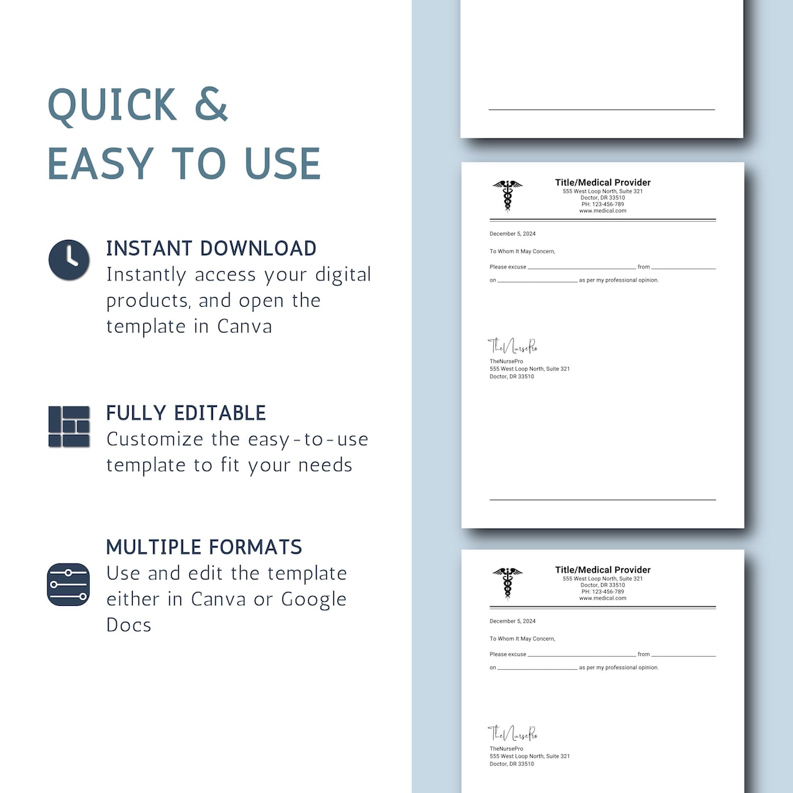 Doctor Excuse Note Template, Excuse Note Template, Doctor Excuse Note ...