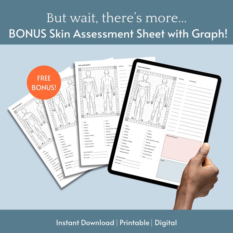 Nursing Brain Sheet for Wound Care, Wound Care Nursing, Skin Assessment ...