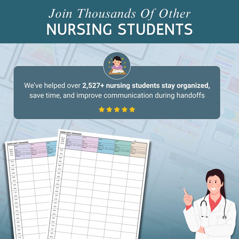 Nurse Hourly to Do, Nursing Charting, Shift Organizer, Nurse Shift ...