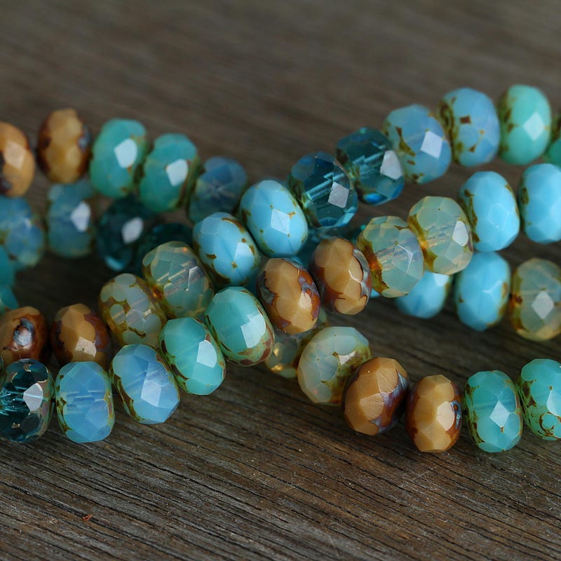 Czech Two Cut Beads - Etsy UK