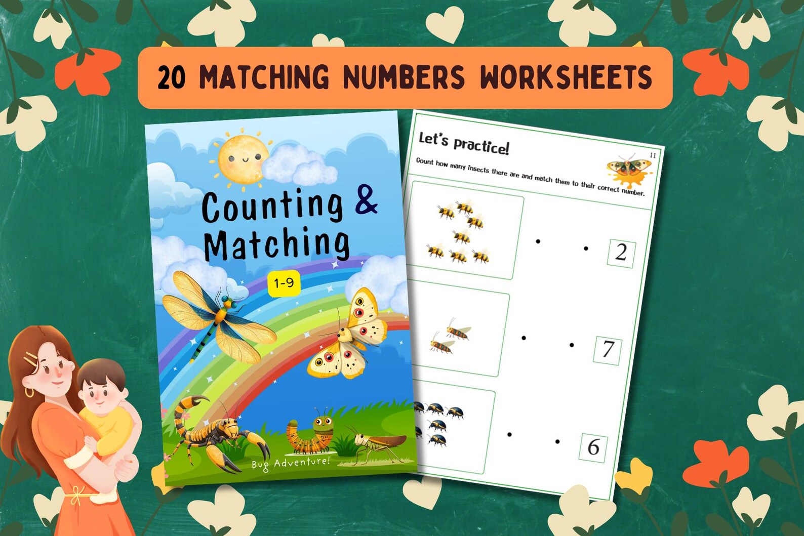Counting-matching : Activities for Early Learners–preschool Math ...
