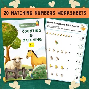 Counting-matching : Activities for Early Learners–preschool Math ...