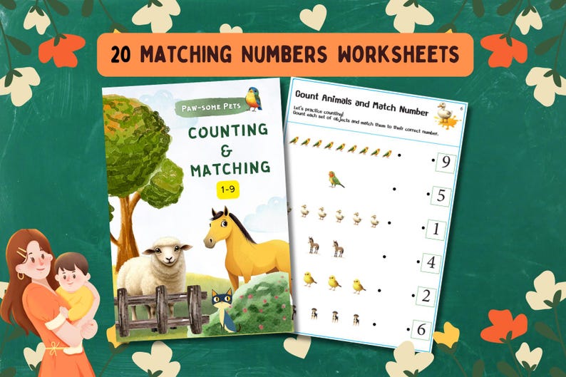 Counting-matching : Activities for Early Learners–preschool Math ...