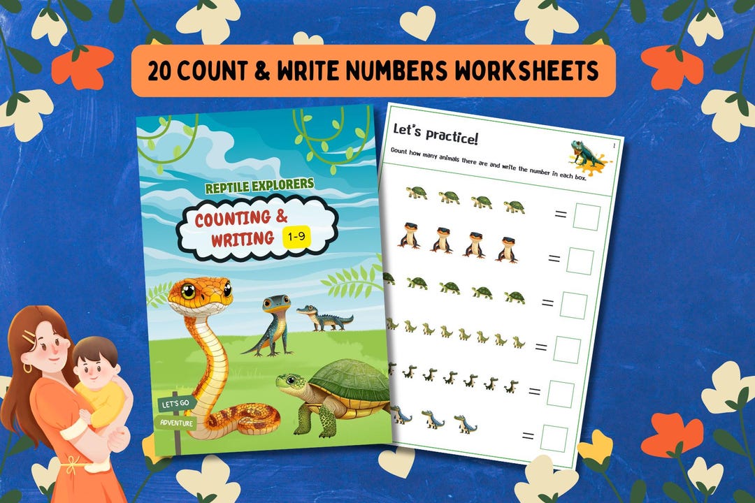 Counting and Writing Numbers : for Early Learners–preschool Math ...