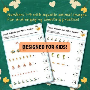Counting-matching : Activities for Early Learners–preschool Math ...