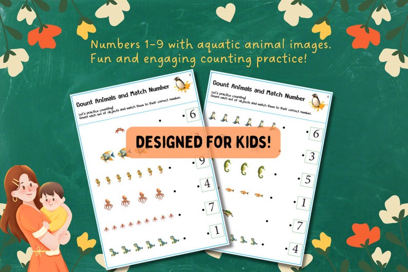 Counting-matching : Activities for Early Learners–preschool Math ...