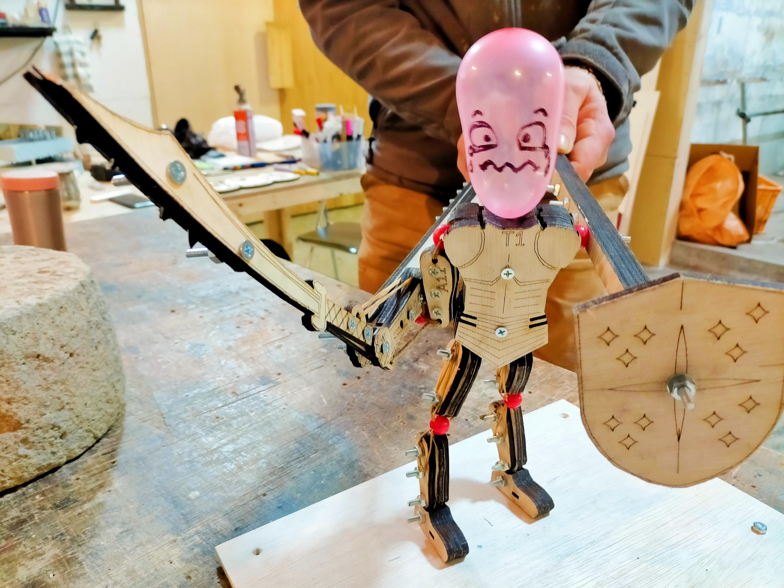 Balloon Battle Game Laser Cutting File - Etsy