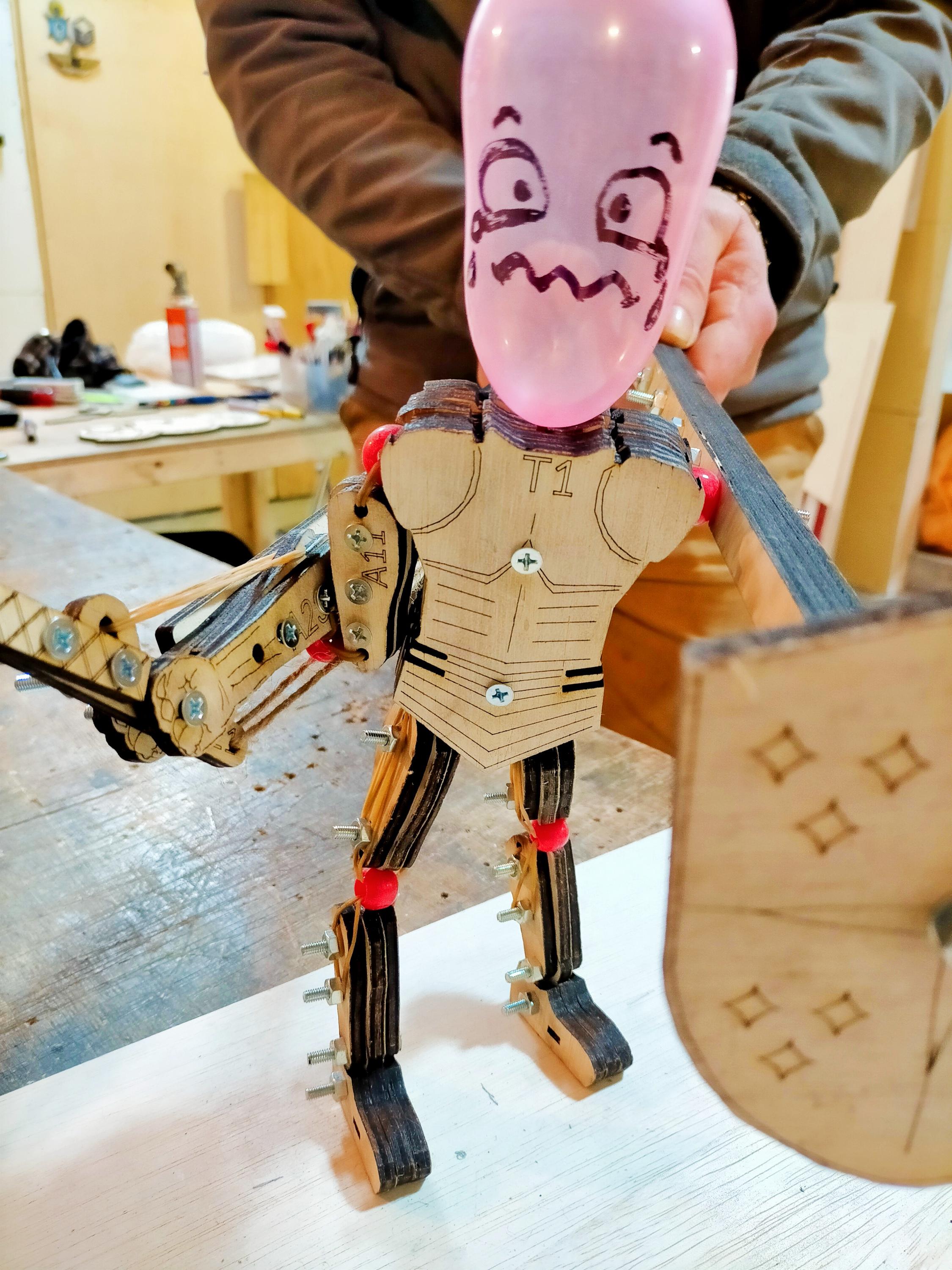 Balloon Battle Game Laser Cutting File - Etsy