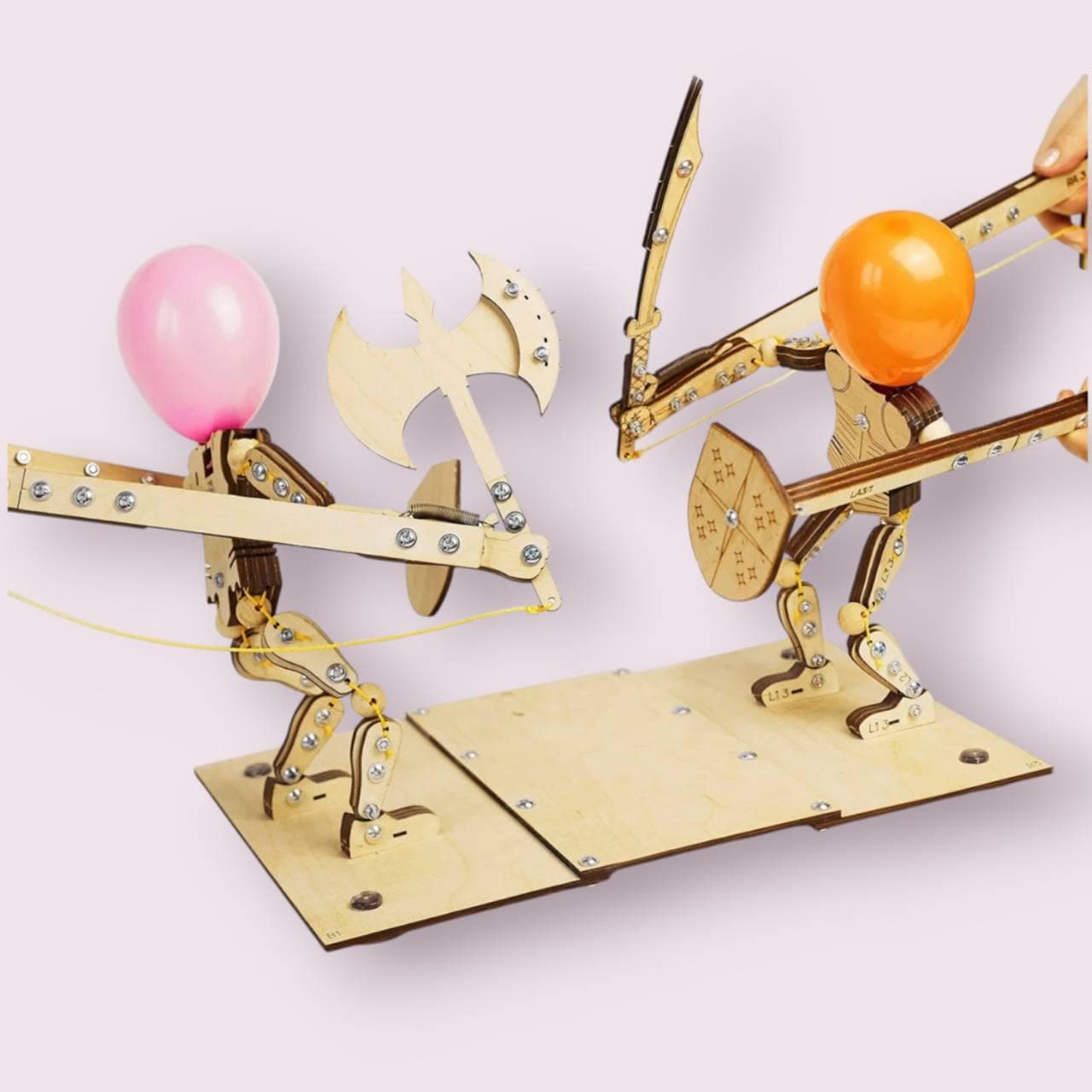 Balloon Battle Game Laser Cutting File - Etsy