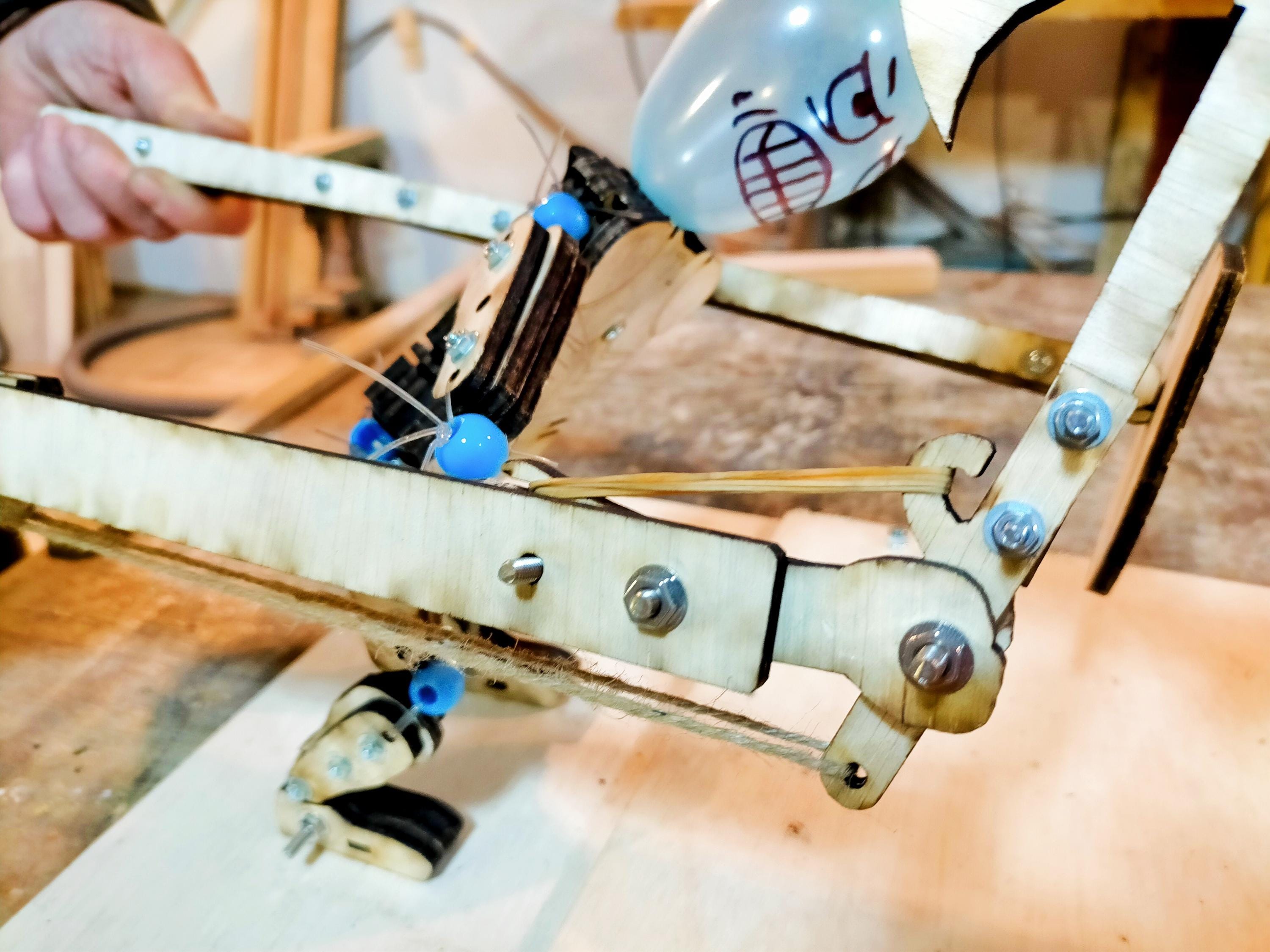 Balloon Battle Game Laser Cutting File - Etsy