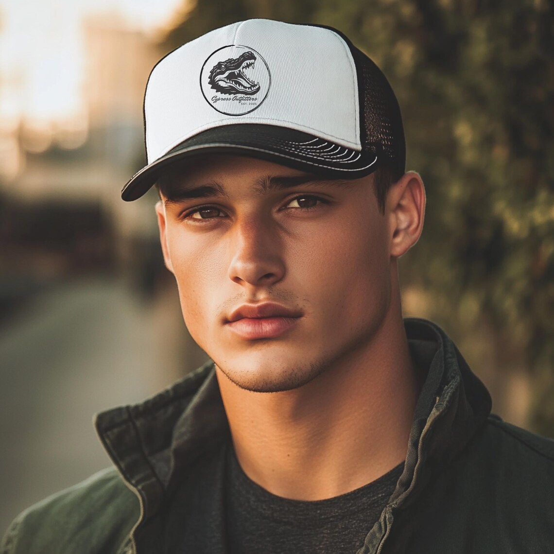 Gator Hat, Alligator Hat, Louisiana Hat, Alligator Design, Casual Hat ...