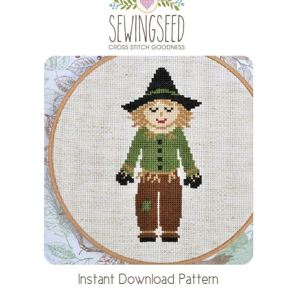 Tin Man Cross Stitch Pattern, Wizard of Oz Instant Download - Etsy