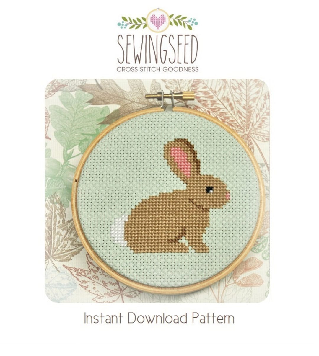 Bunny Cross Stitch Pattern Instant Download - Etsy