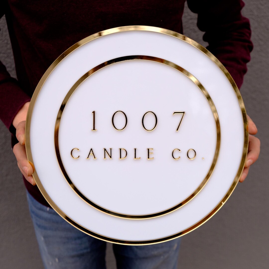 Custom Business Logo Sign, Business Name Signage, Outdoor Logo Sign ...