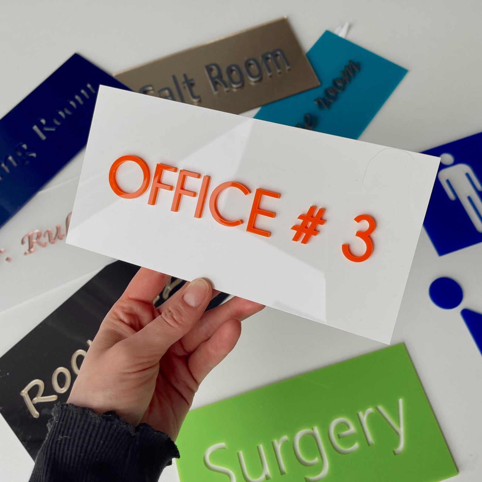 Custom Door Sign, Business Sign for Wall, Personalized Plaques ...
