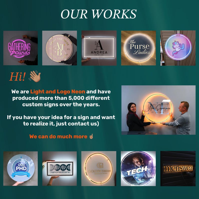 Custom Light up Signage, Acrylic Logo Sign, Backlit Information Signs ...