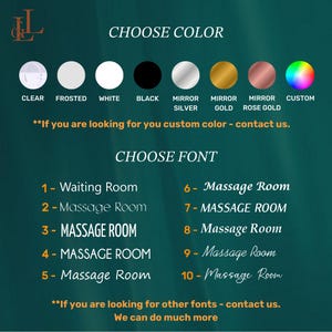 Custom Business Door Sign, Personalized Acrylic Sign for Wall, Restroom ...