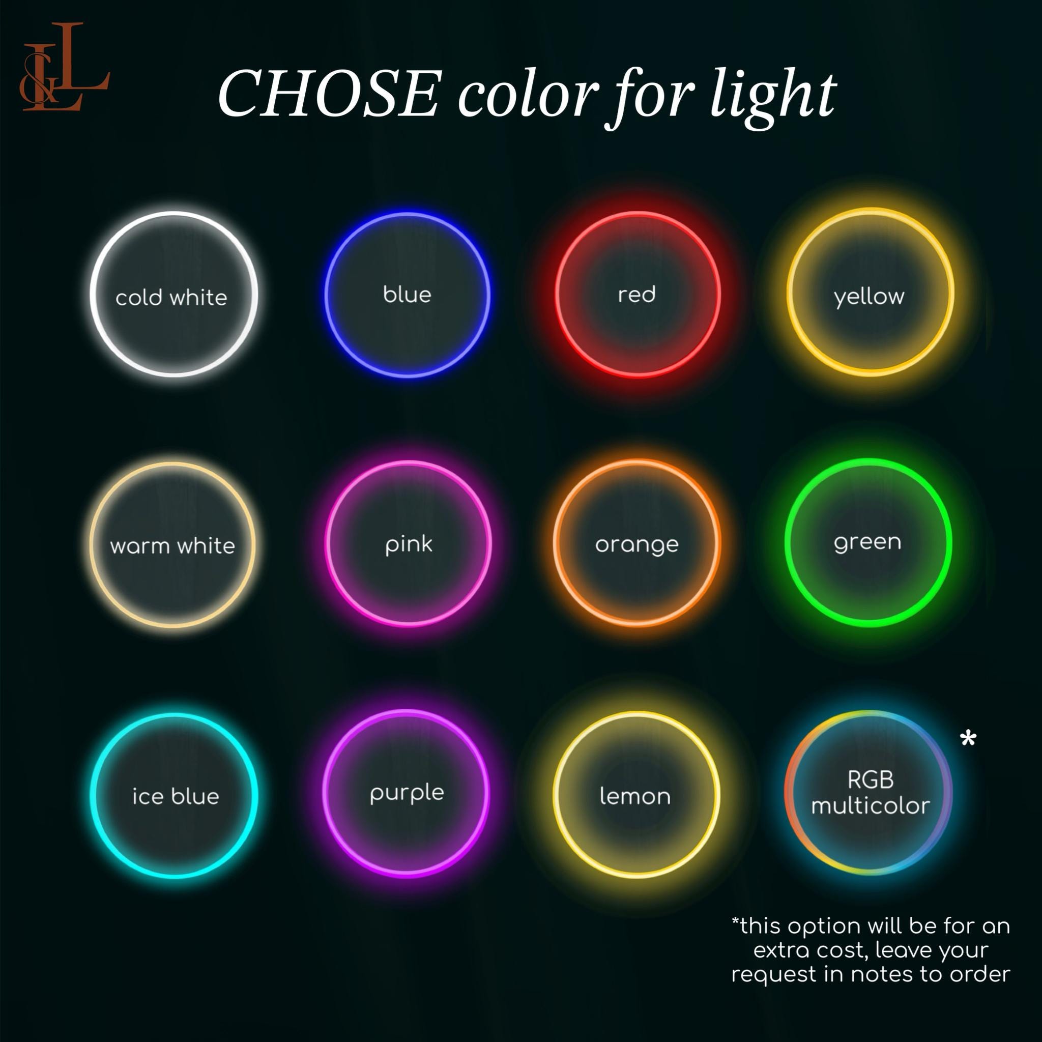 Personalized Neon Logo, Fitness Center Sign, Nail Salon Decor, Office ...