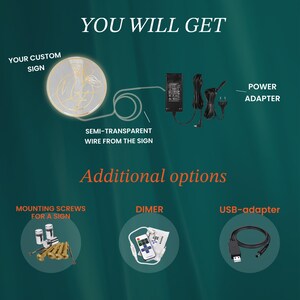 Personalized Neon Signage, Med Spa, Custom Acrylic Business Backlit ...