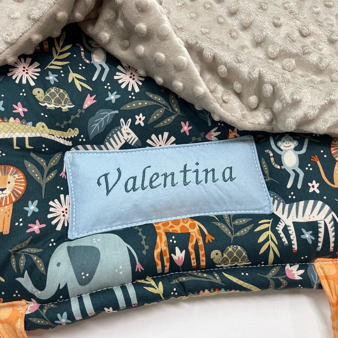 Next Day Shipping Animal Kingdom Quilted Toddler Nap Mat by Janiebee ...