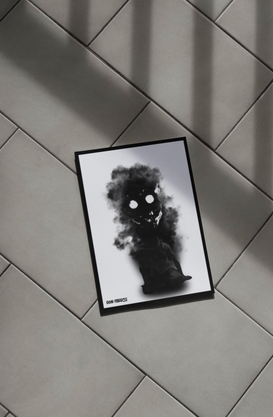 Gon Freecss Poster – Hunter X Hunter | Black and White Poster | Rage ...