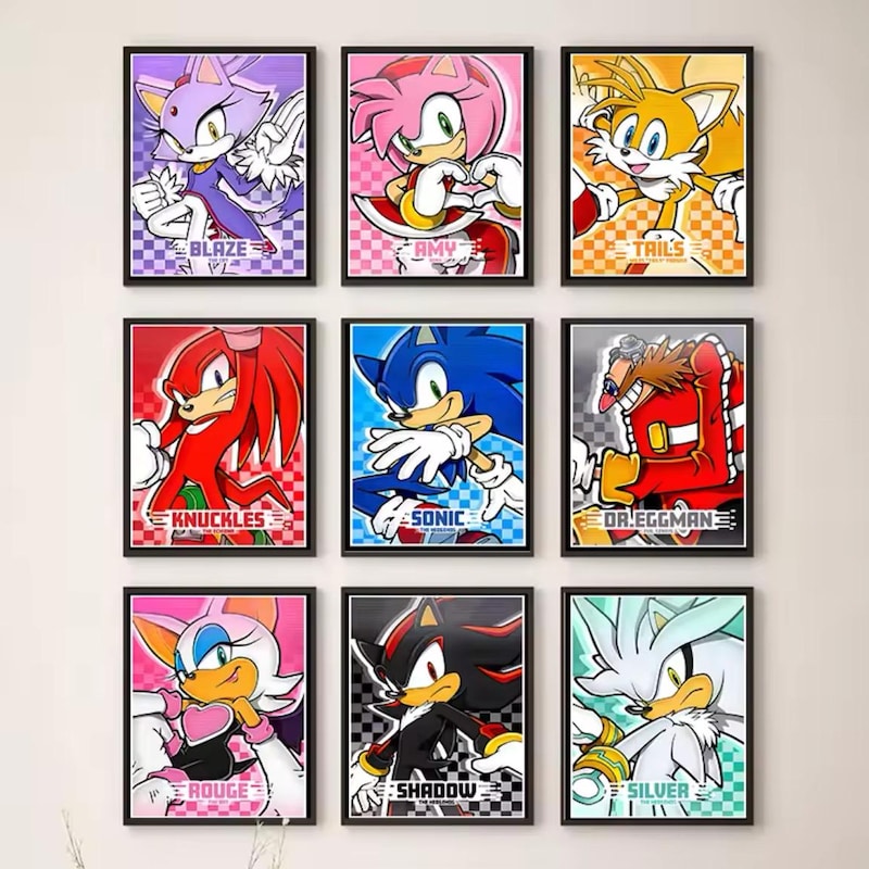Sonic Poster - Etsy