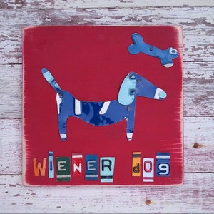 Funky Black Kitty Cat Meow on Turquoise Blue Nursery Girl Boy Toddler ...