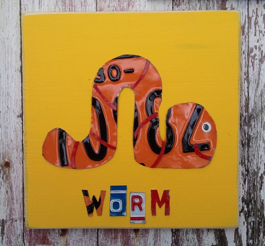 Reading Library Book Worm Little Boy Girl Room Aqua Yellow Red ...