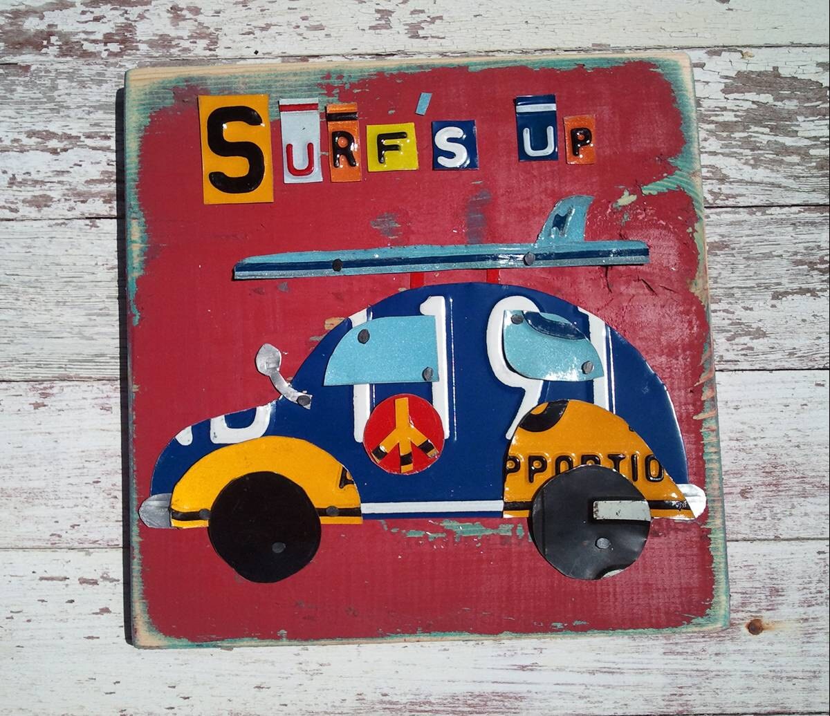 License Plate Dinosaur Dino Smileysaurus Adventure Explore - Etsy