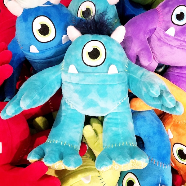 Monster Pillow - Etsy