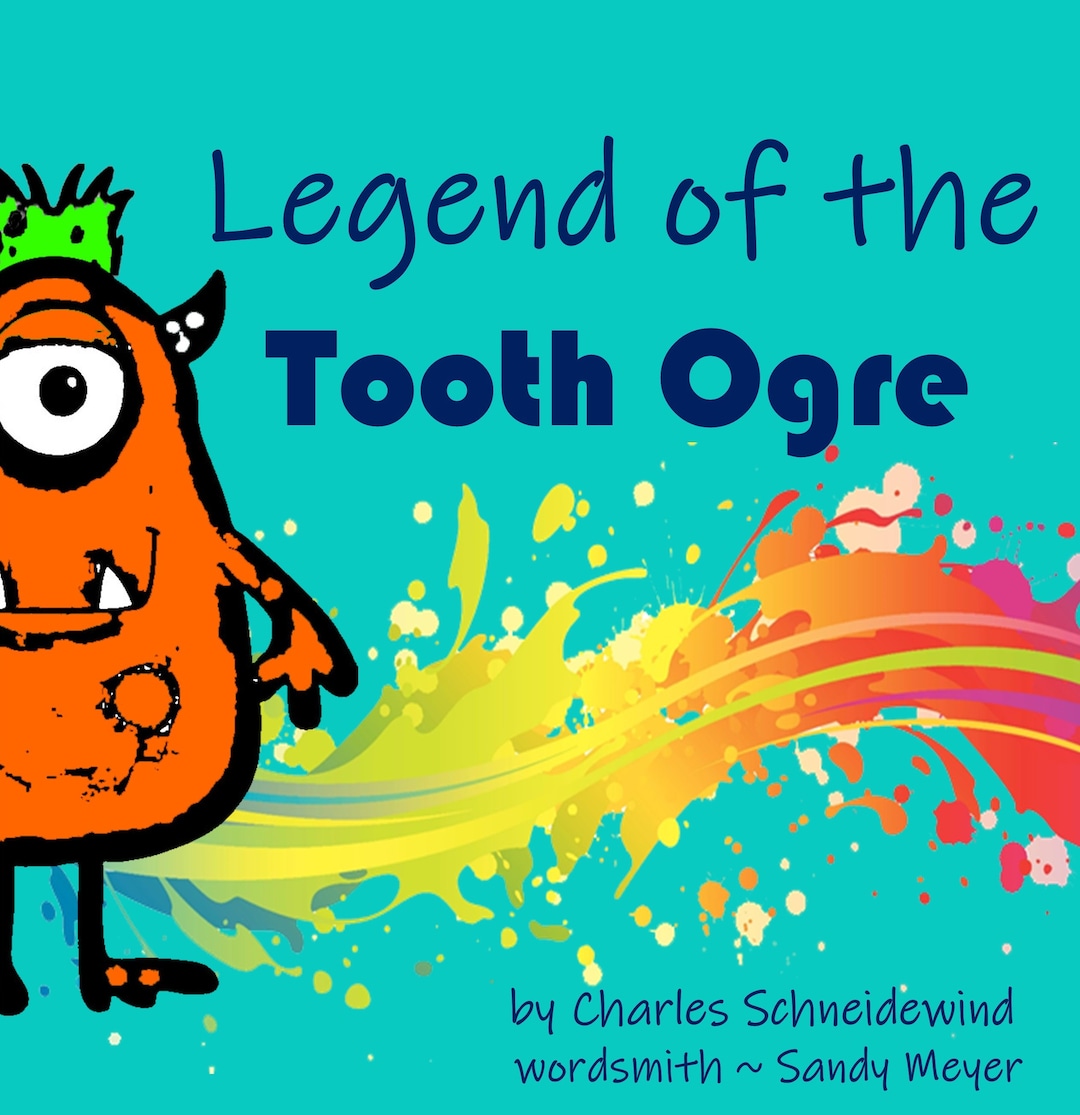 Legend of the TOOTH OGRE Book - Gender Neutral Tooth Fairy MONSTER Book ...