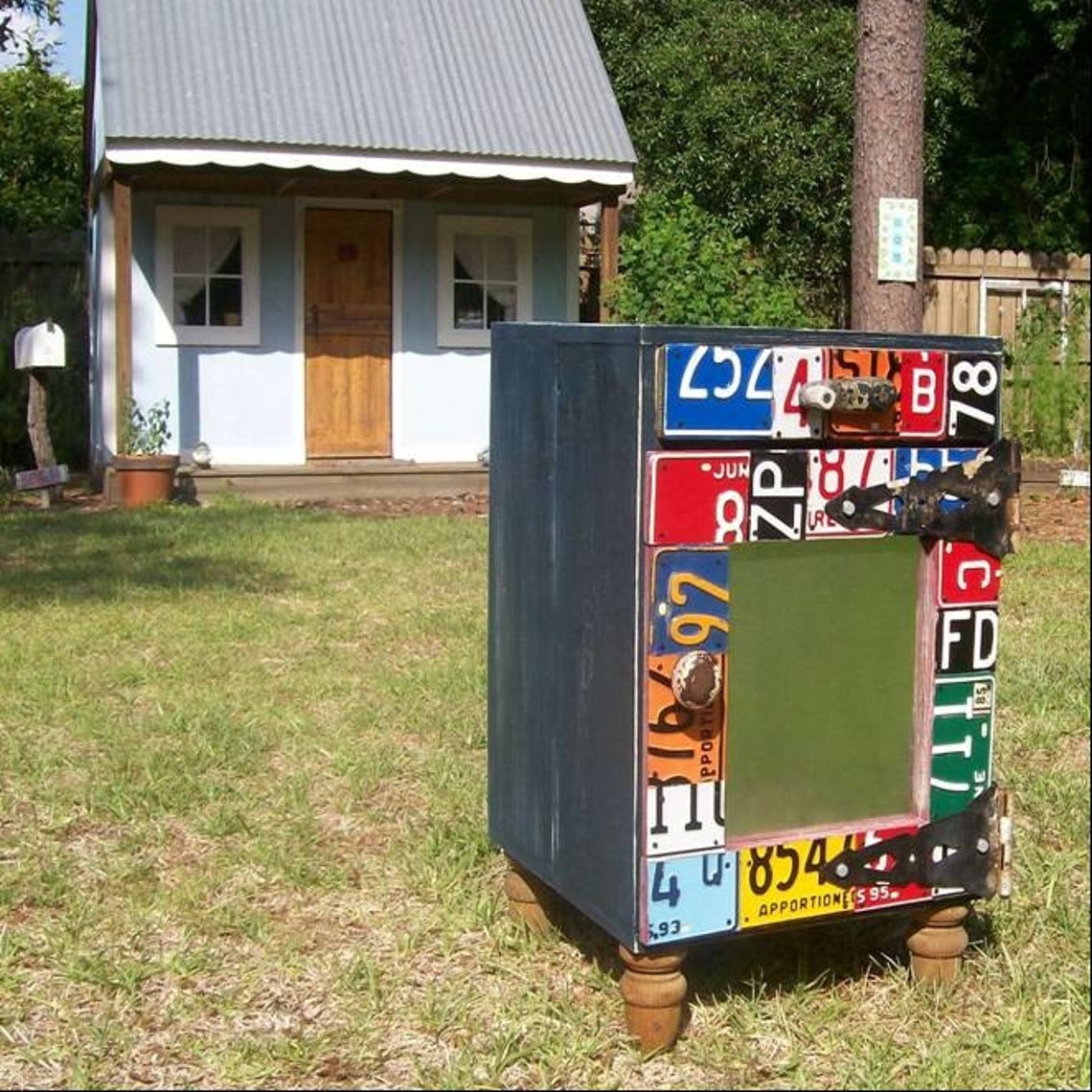 Fun and Funky Furniture Side Cabinet End Table Night - Etsy
