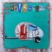 Large License Plate Art - VW Bus Volkswagen - Road Trip Adventure ...
