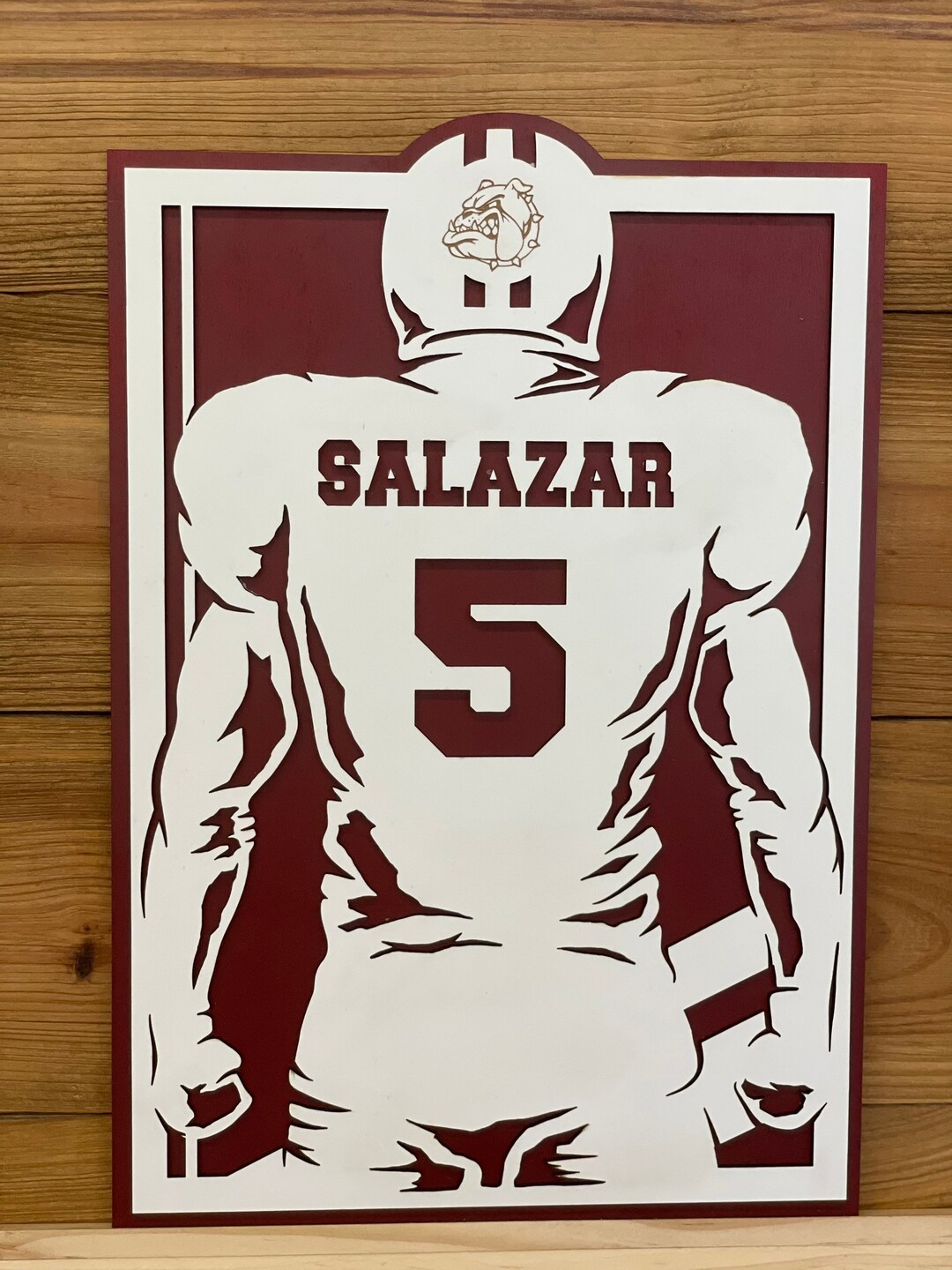 Laser Cut Sport Plaque - Etsy