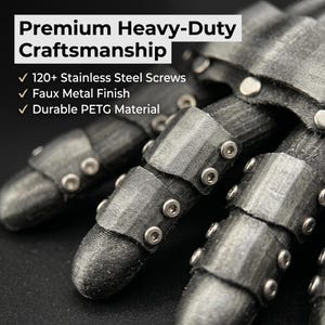 Articulated Gauntlets With Movable Fingers | Medieval Fantasy Armor ...
