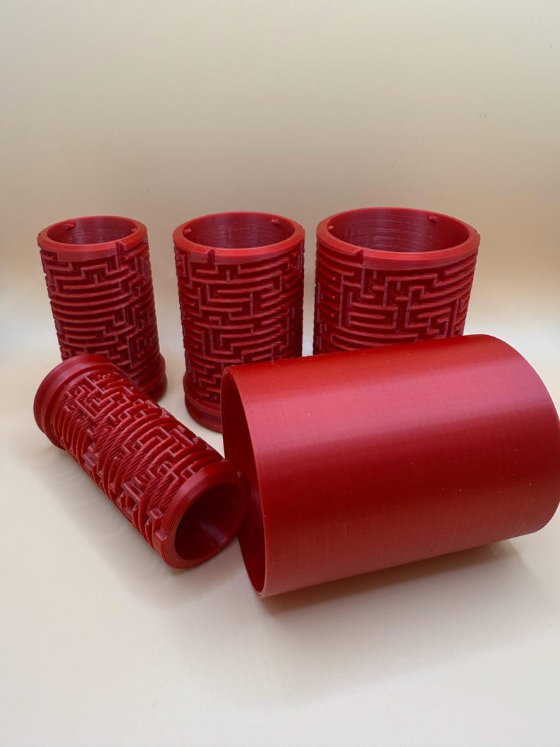3d-printed Labyrinth Puzzle Gift Box: Nesting Doll Maze for Cash & Gift ...