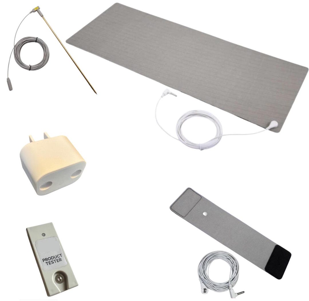 Premium Grounding Mat Kit Includes a Grounding Band, Adapter ...