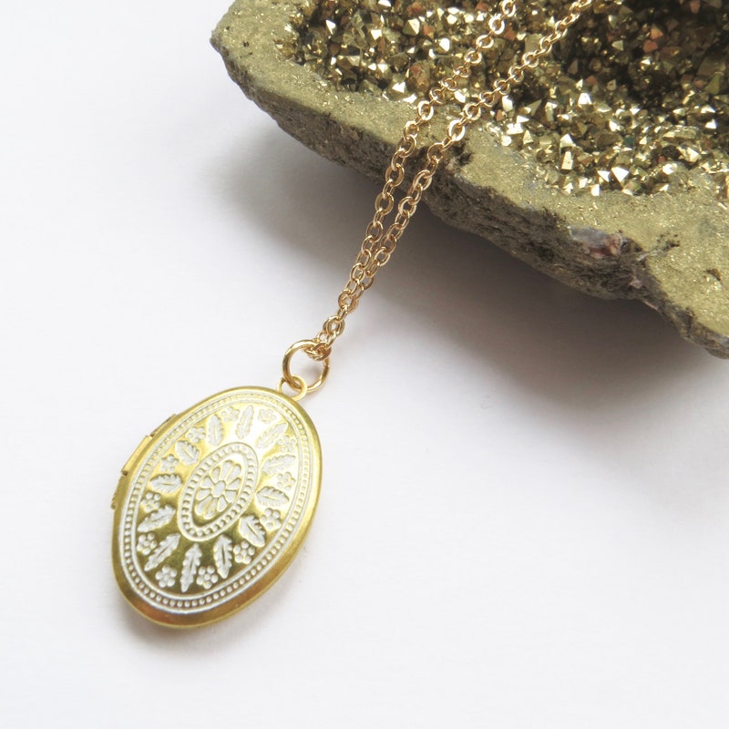 Gold Locket - Etsy