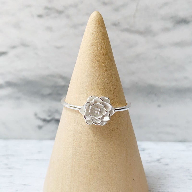 Lotus Ring - Etsy