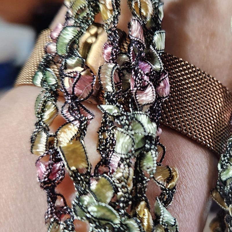 Ladder Ribbon Yarn - Etsy