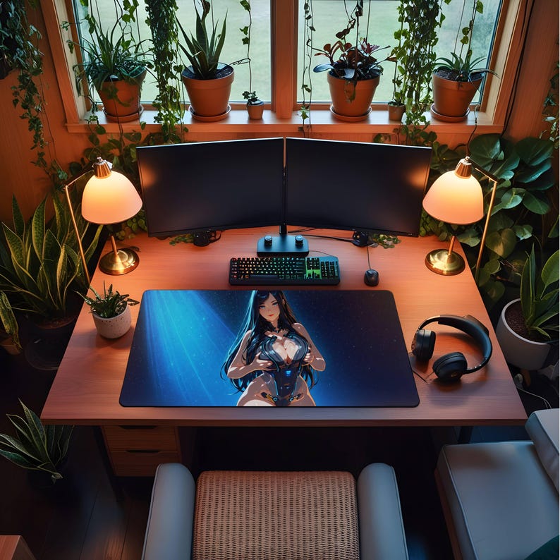 Stellar Blade Raven Desk Mat: Gaming & Office Decor - Etsy