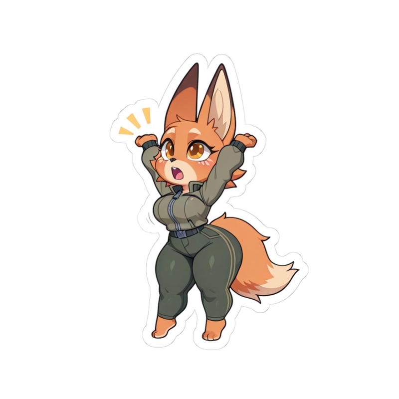 Furry Fox Waifu - Etsy UK