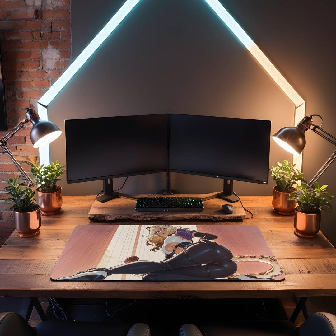 Xilonen Desk Mat - Genshin Impact Waifu Mouse Pad, Gaming Desk ...