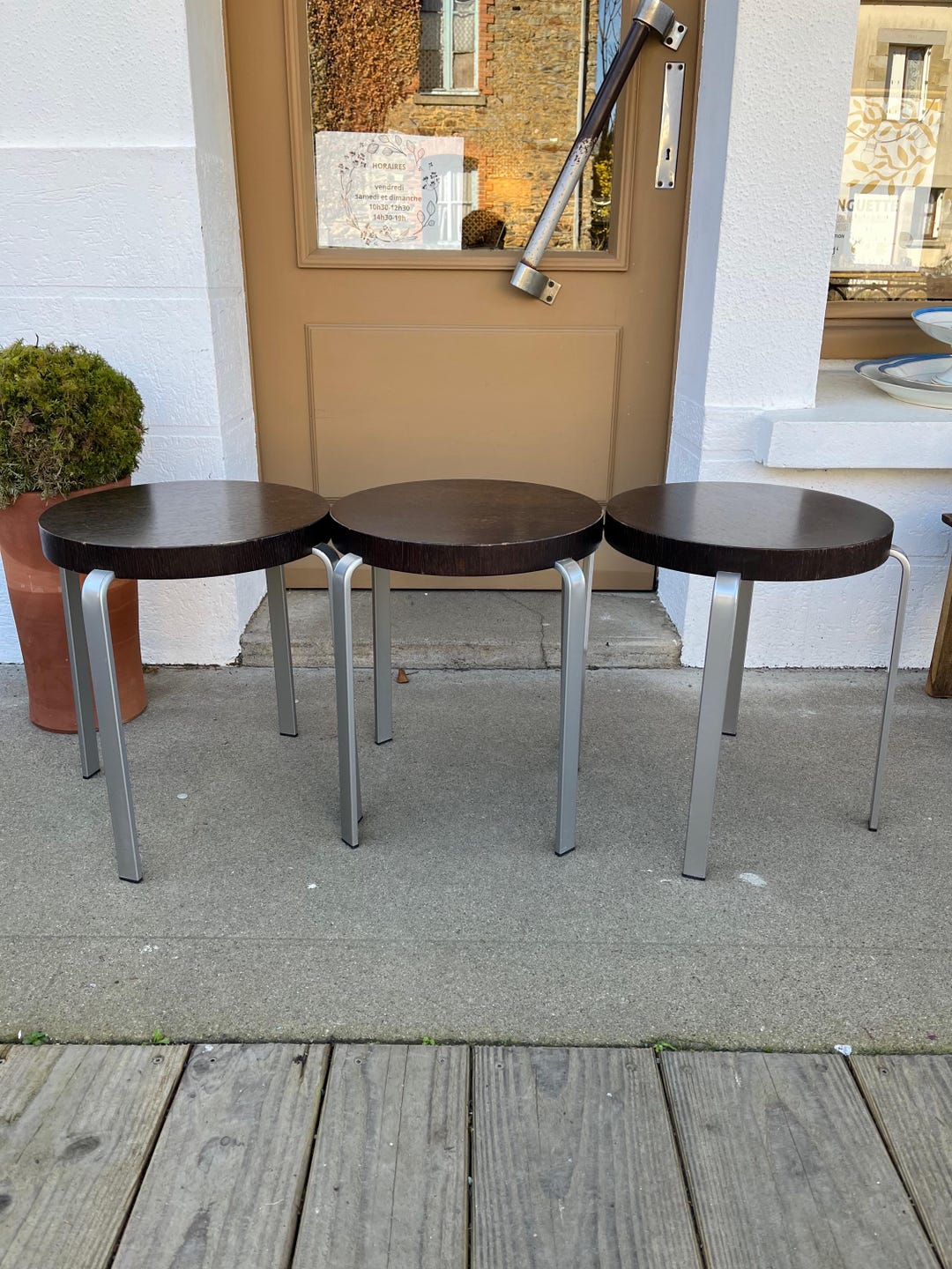 Set of 3 Calligaris Stools - Etsy