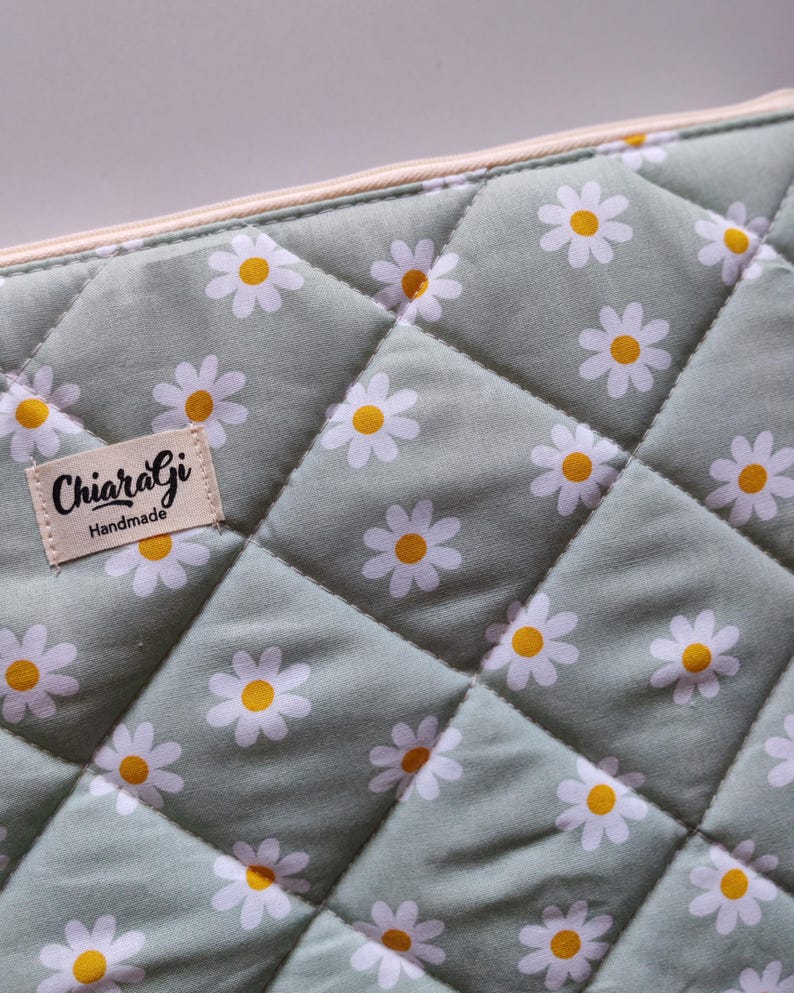 Laptop Sleeve | 13 and 14 Inch MacBook Case | Quilted Notebook Sleeve ...