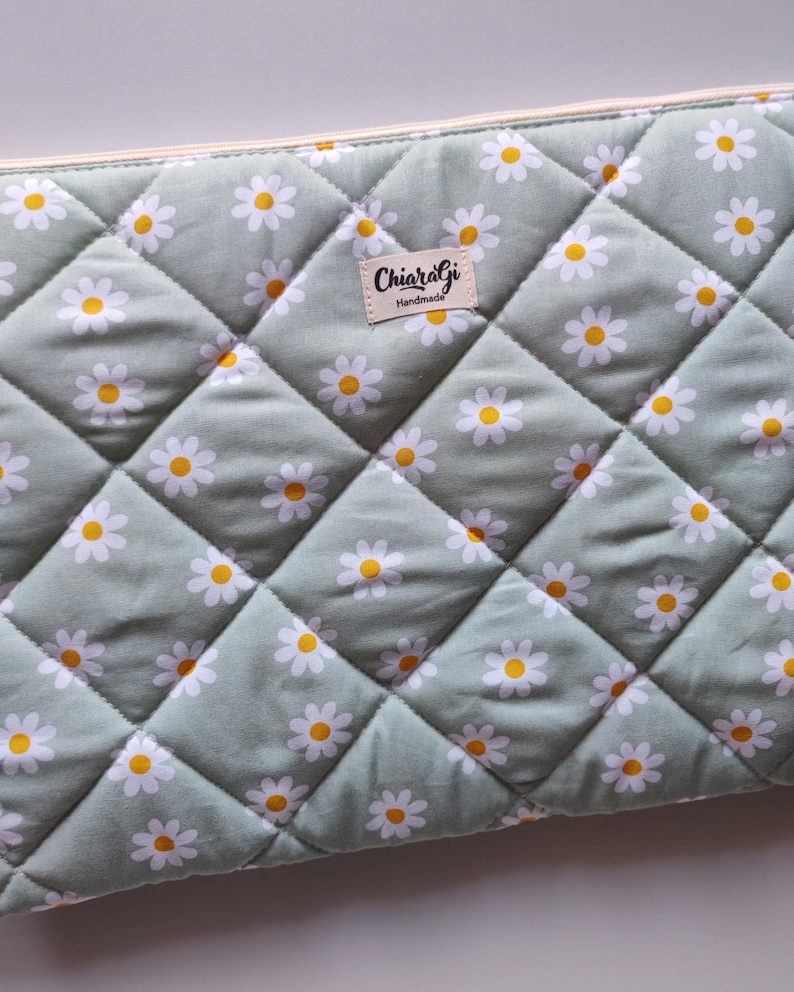 Laptop Sleeve | 13 and 14 Inch MacBook Case | Quilted Notebook Sleeve ...