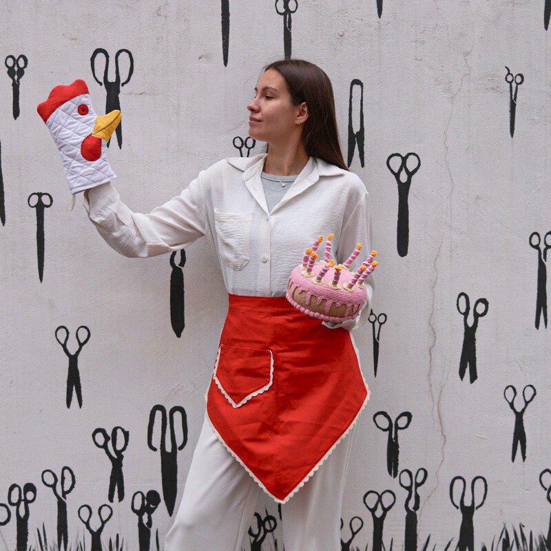 Oven Glove Chicken - Etsy